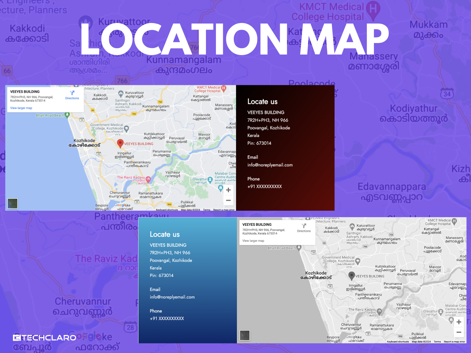 Location Map Module by Techclaro Solutions
